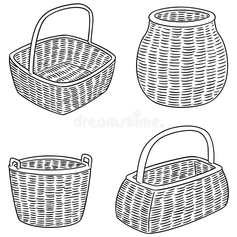 Cane Baskets Stock Illustrations – 129 Cane Baskets Stock Illustrations ...