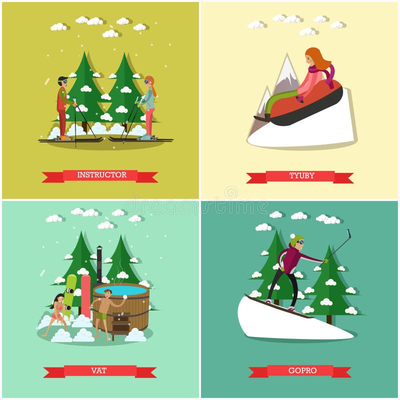 Ski Instructor Stock Illustrations – 196 Ski Instructor Stock ...