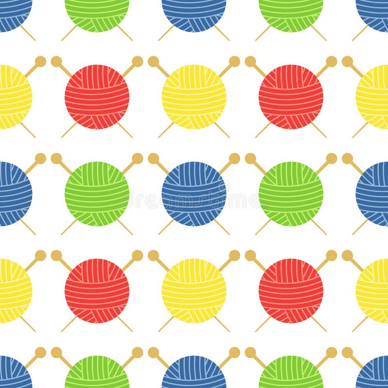 Vector Sewing Seamless Pattern Stock Vector - Illustration of element ...