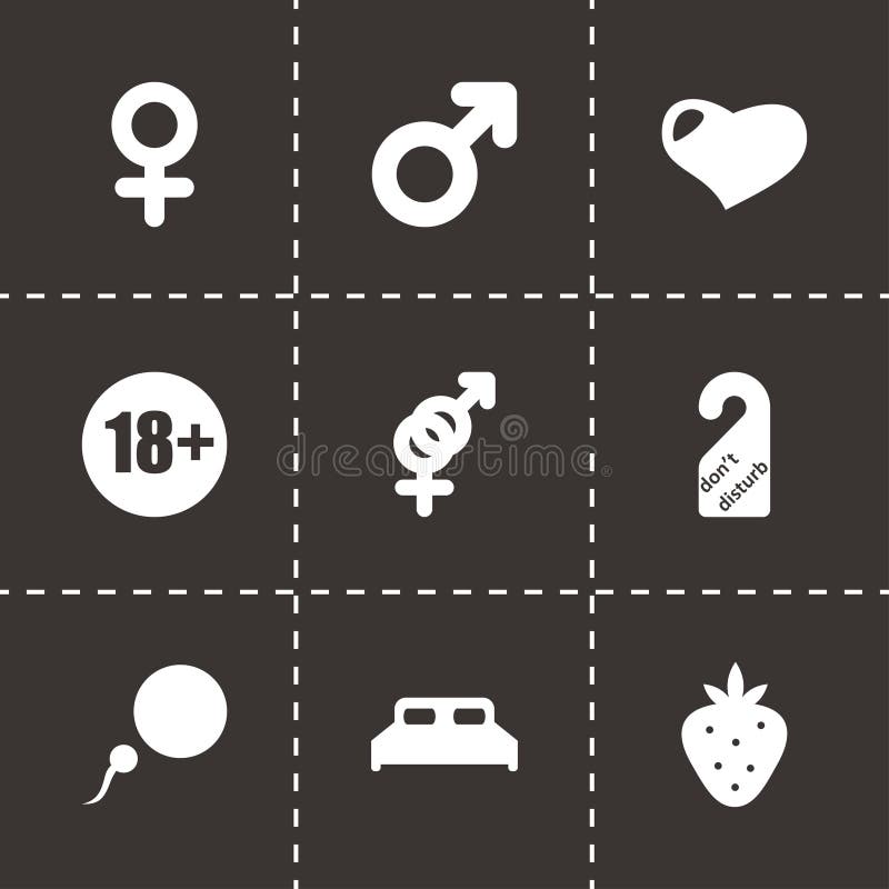 Vector Sex Icon Set Stock Vector Illustration Of Handcuffs 51239857