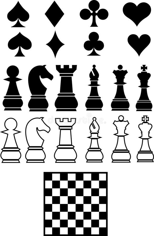 Collection of Chess Openings Stock Illustration - Illustration of game ...