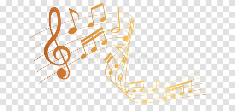 Music Notes Transparent Stock Illustrations – 921 Music Notes ...