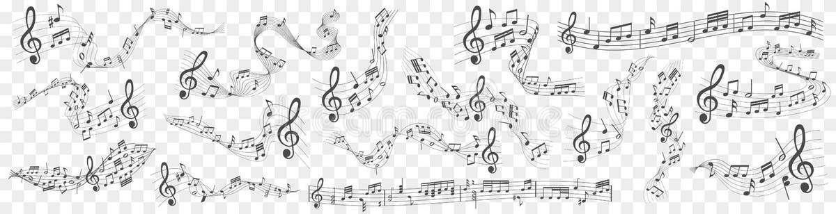 Transparent Musical Notes Stock Illustrations – 1,189 Transparent ...