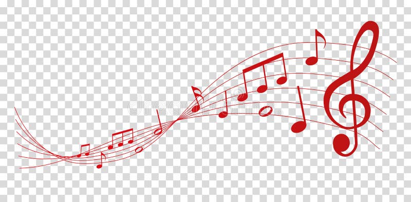 Music Notes Transparent Stock Illustrations – 899 Music Notes ...
