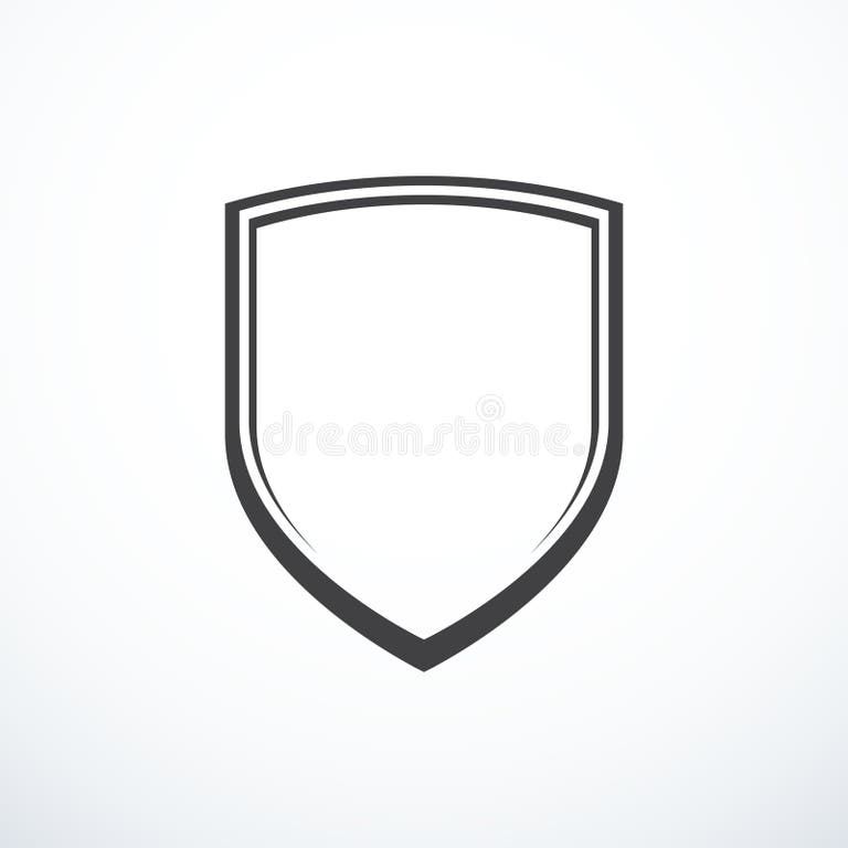 Vector shield icon stock vector. Illustration of safe - 98721743