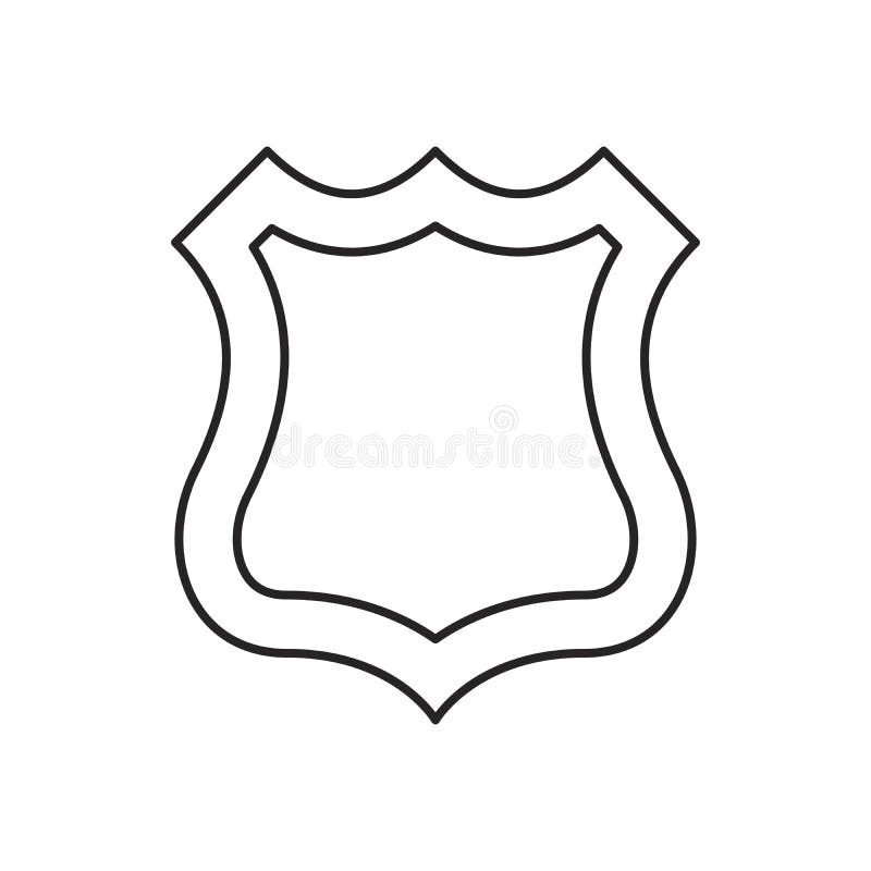 Vector Shield Line Icon. Security Vector Icon. Protection Icon. Shield ...