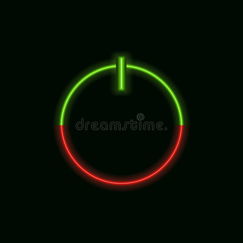 Green Button Circle Led Stock Illustrations – 591 Green Button Circle ...