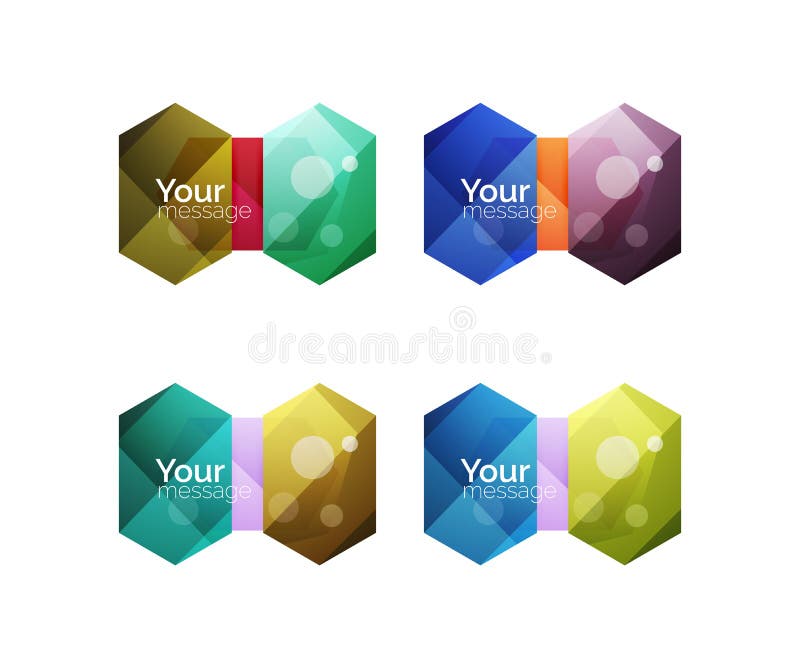 Vector Shiny Blank Web Option Boxes Stock Vector - Illustration of ...