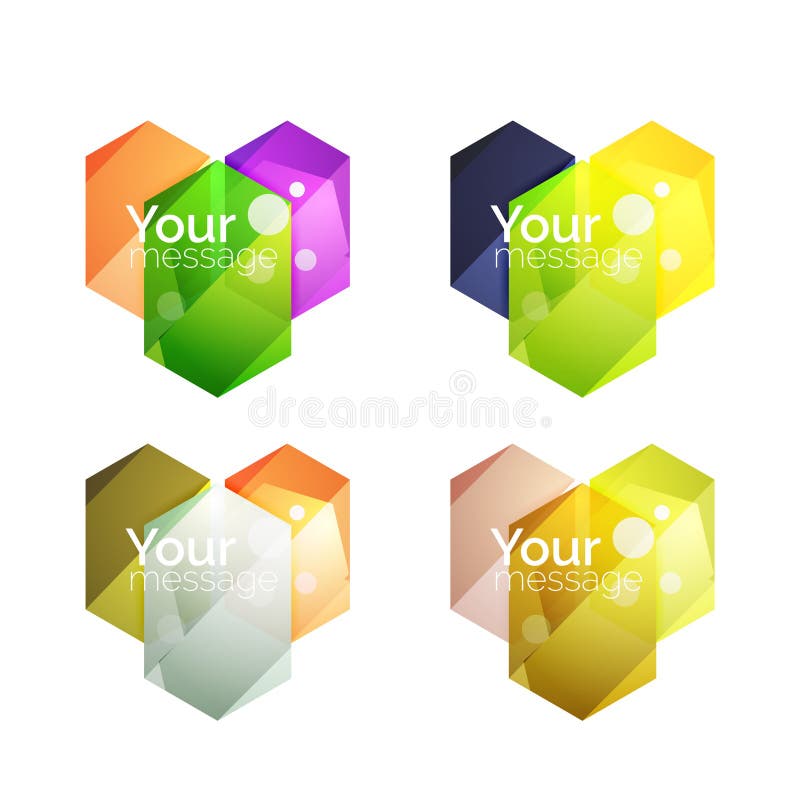 Vector Shiny Blank Web Option Boxes Stock Vector - Illustration of ...