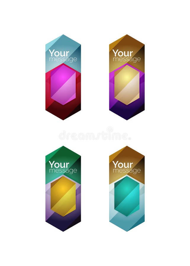 Vector Shiny Blank Web Option Boxes Stock Vector - Illustration of icon ...