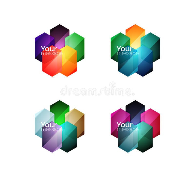 Vector Shiny Blank Web Option Boxes Stock Vector - Illustration of ...