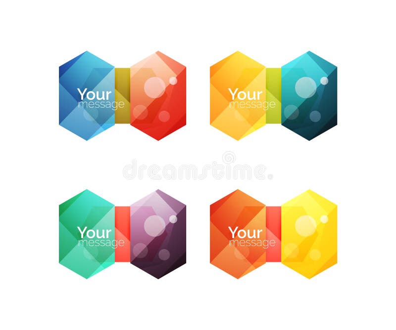 Vector Shiny Blank Web Option Boxes Stock Vector - Illustration of ...