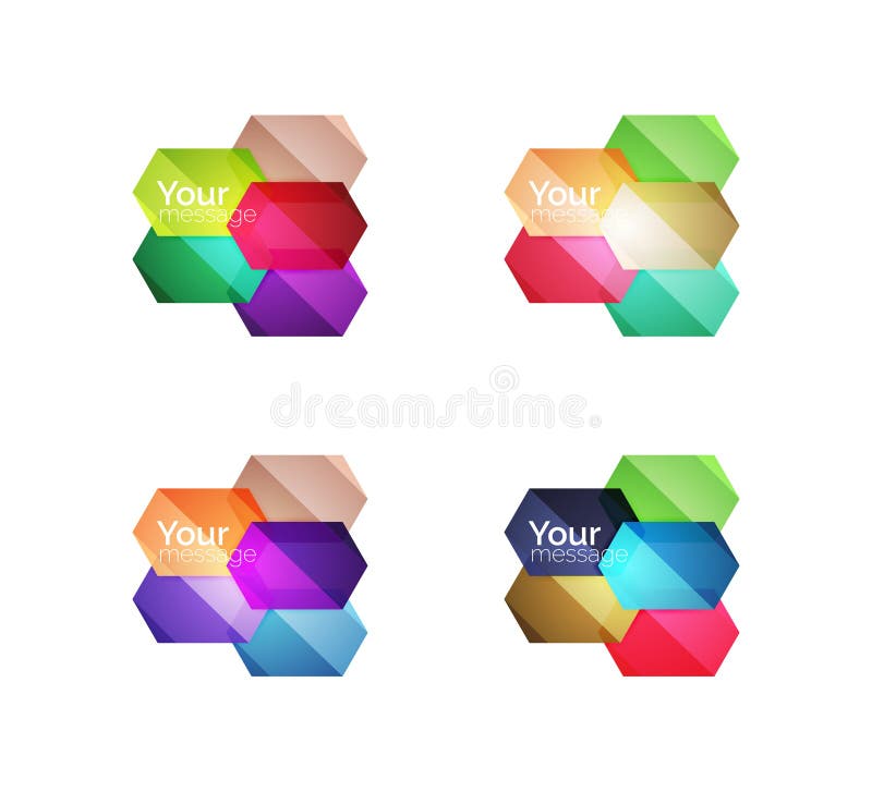 Vector Shiny Blank Web Option Boxes Stock Illustration - Illustration ...
