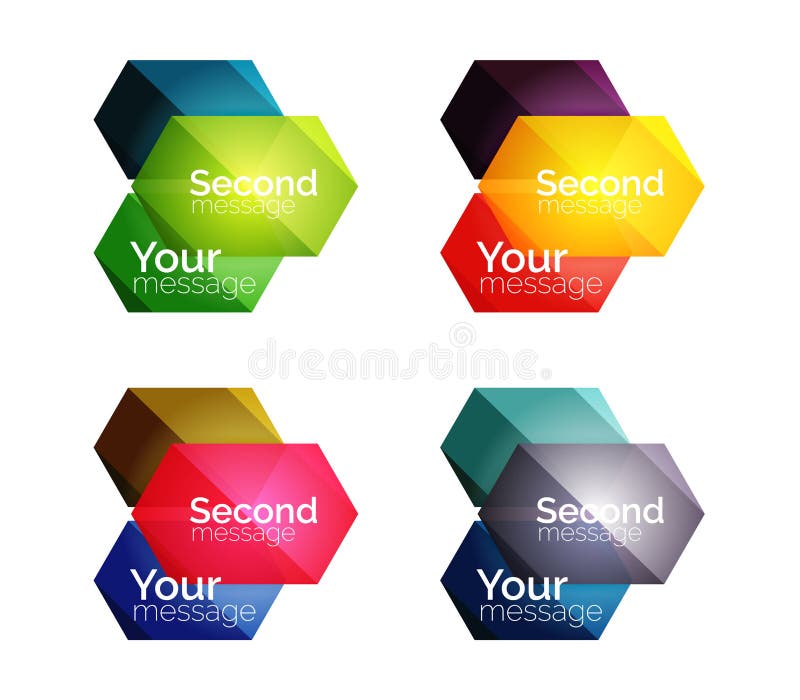 Vector Shiny Blank Web Option Boxes Stock Vector - Illustration of icon ...