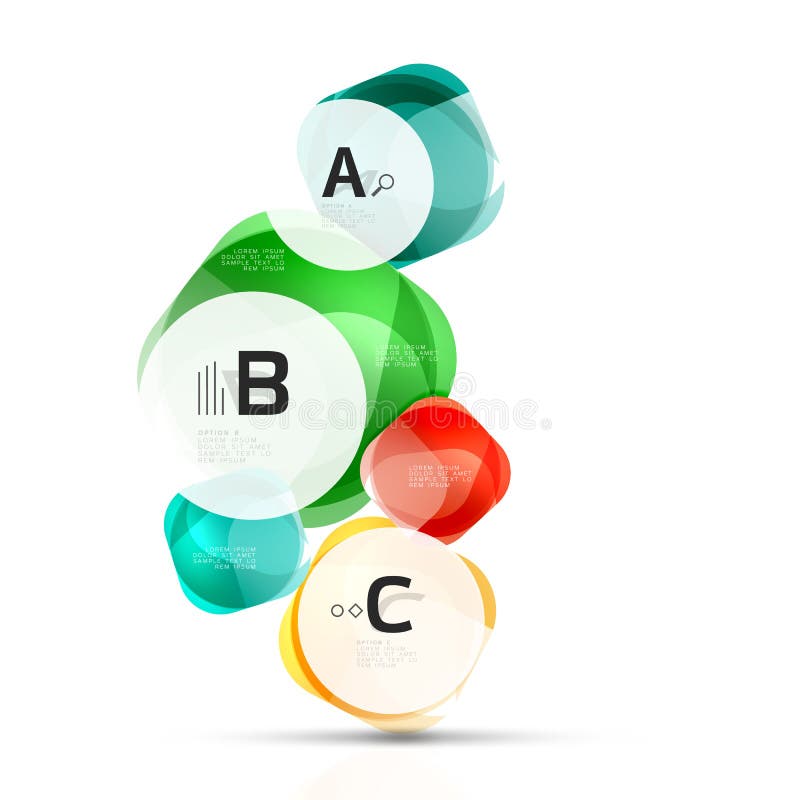 Vector Shiny Blank Web Option Boxes Stock Illustration - Illustration ...