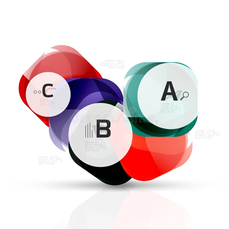 Vector Shiny Blank Web Option Boxes Stock Illustration - Illustration ...