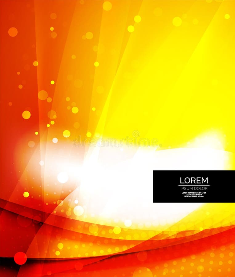 Vector Shiny Glittering Light Background Stock Vector - Illustration of ...