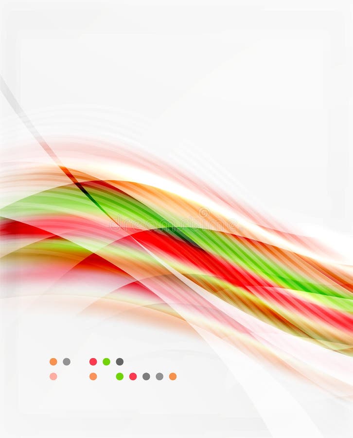 Vector Shiny Wave Abstract Background Stock Vector - Illustration of ...