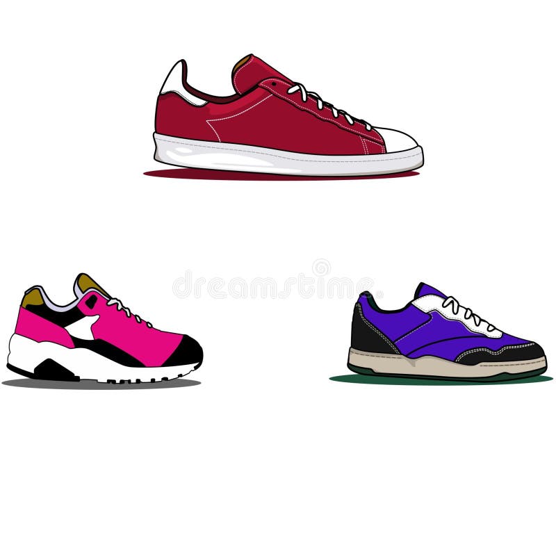 Vector shoe design stock vector. Illustration of design - 333833377