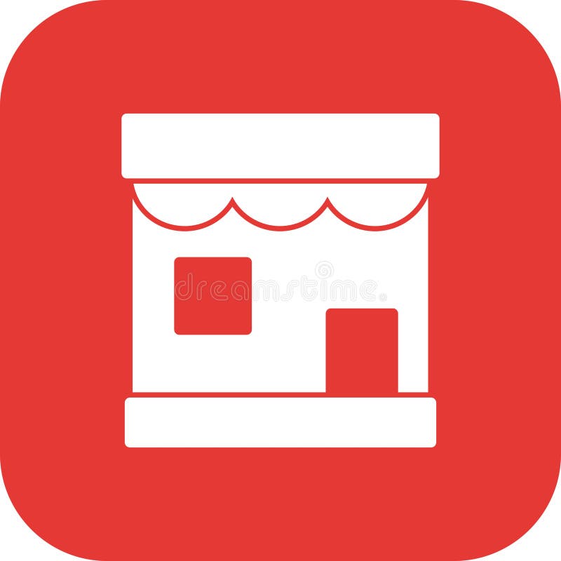Vector Shop Icon for Personal and Commercial Use. Stock Illustration ...