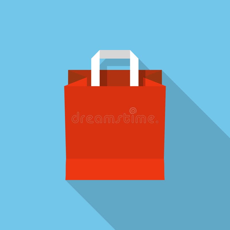 Vector Shopping Bag Illustration Stock Vector - Illustration of gift ...
