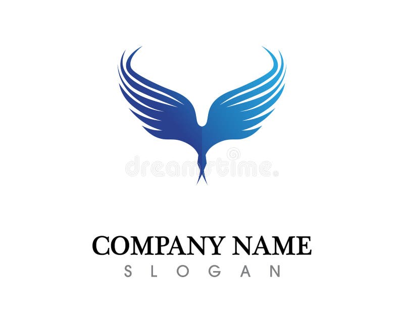 Vector - Vector Sign Abstract Bird in Flight Stock Vector ...