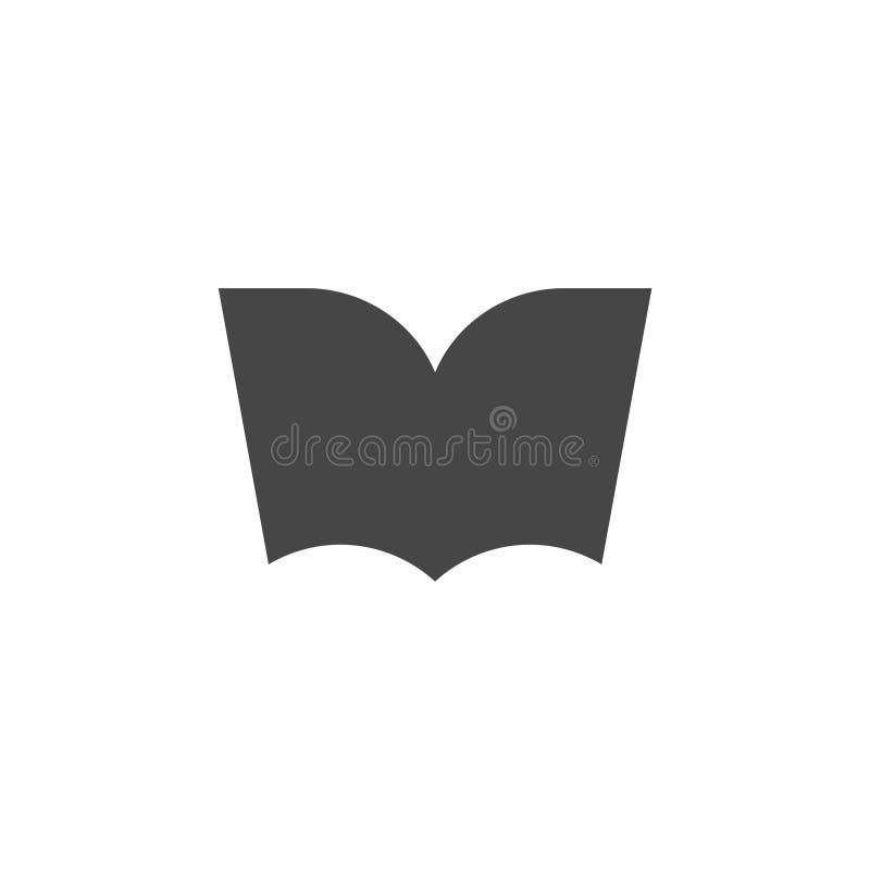 Vector sign book icon stock vector. Illustration of information - 105384368