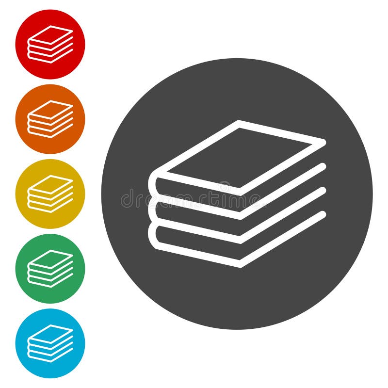 Vector sign book icon stock vector. Illustration of print - 134039566