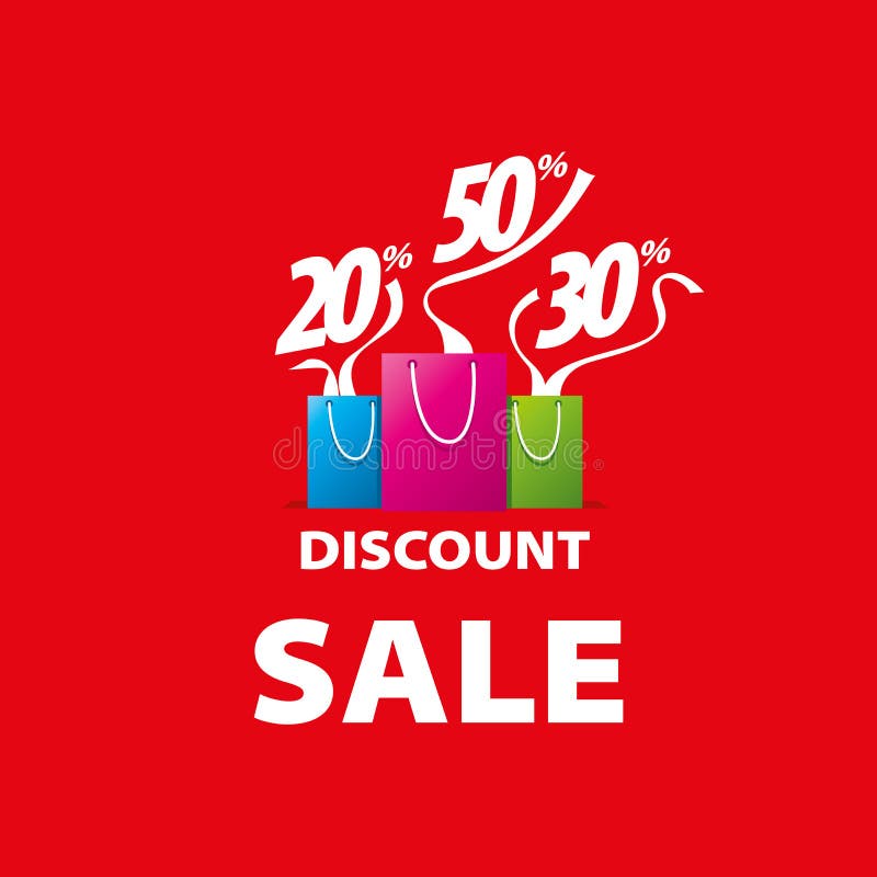 Vector sign for discounts stock vector. Illustration of headline ...