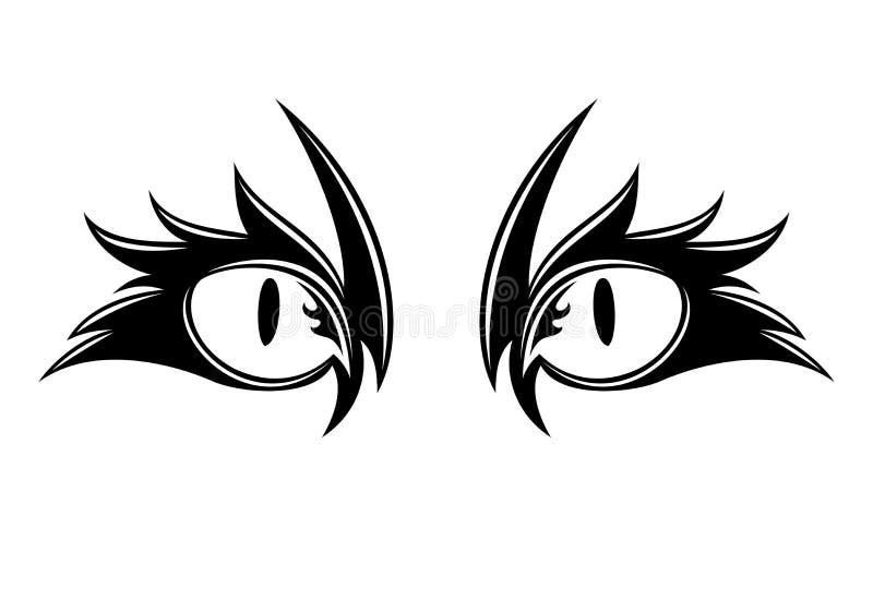 Vector sign. Eyes. stock vector. Illustration of eyes - 48703314