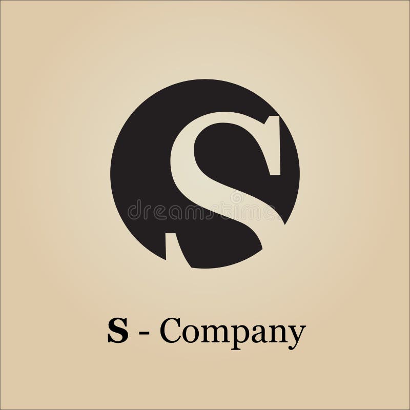 Vector Sign Initial Letter S Stock Illustration - Illustration of stamp ...