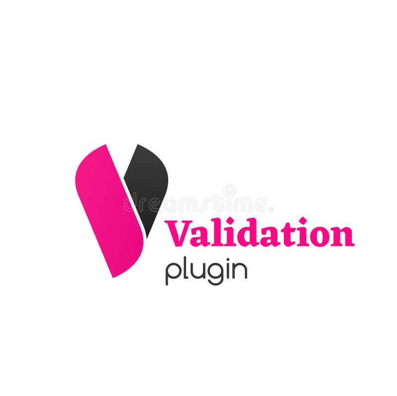 Vector Sign Validation Plugin Stock Vector - Illustration of select ...