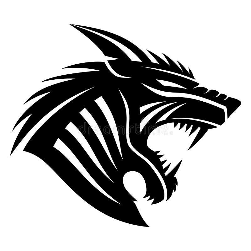 Vector sign. Werewolf. stock vector. Illustration of design - 57132969