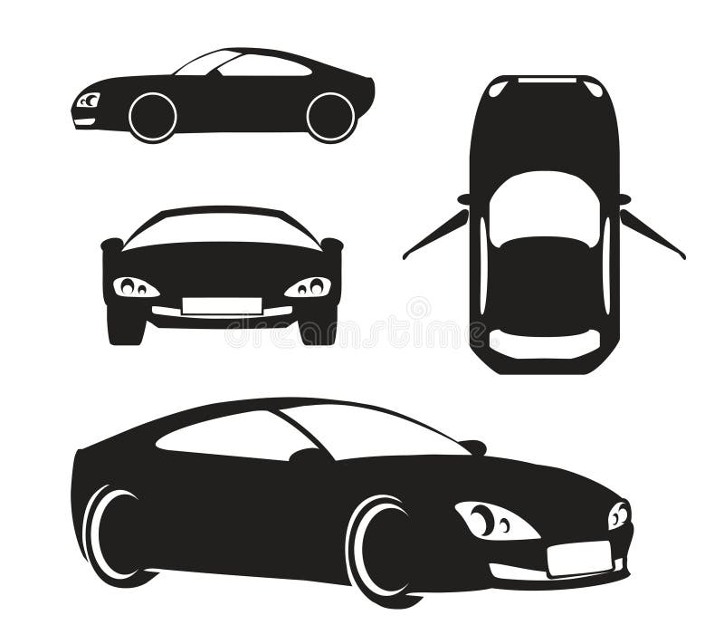 Overhead Car Sketch Overhead Car Stock Illustrations – 3,919