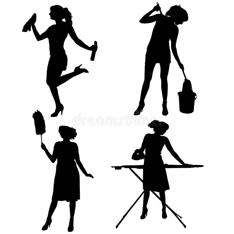 Cleaning Lady Stock Illustrations – 5,243 Cleaning Lady Stock ...