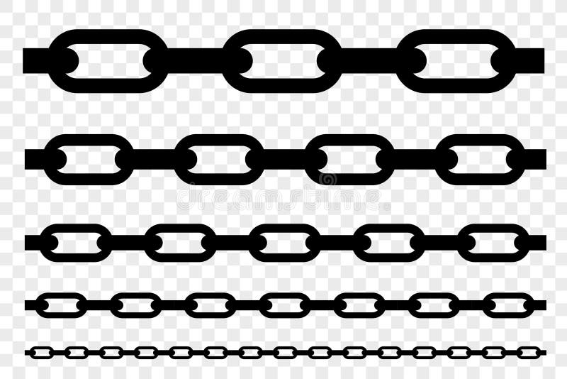 Seamless Chain Pattern. Silver Metallic Chain Texture Stock Vector ...