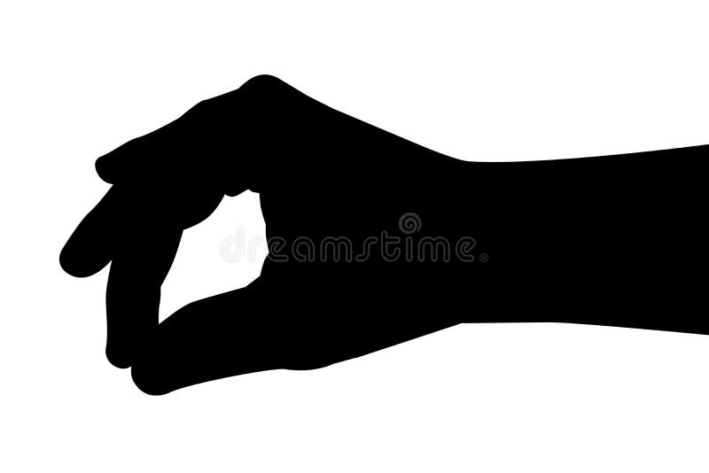 Hand Picking Up Vector