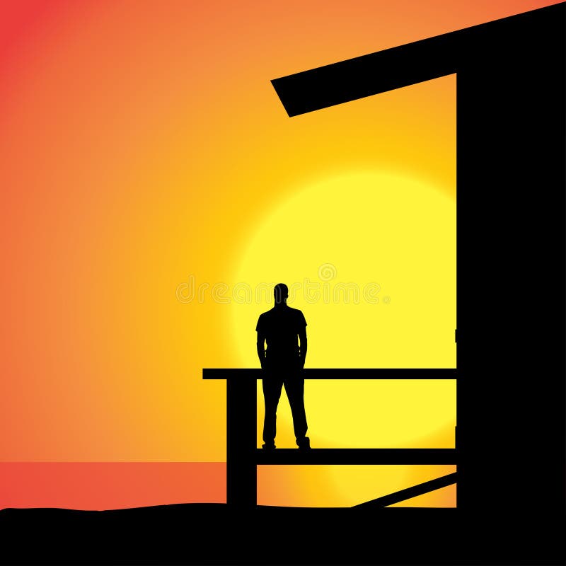 Silhouette Terrace Stock Illustrations – 760 Silhouette Terrace Stock ...