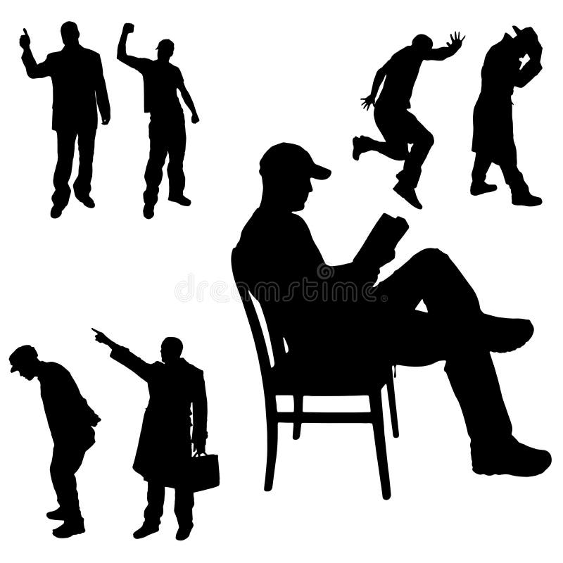 Chair Dance Silhouette Stock Illustrations – 186 Chair Dance Silhouette ...