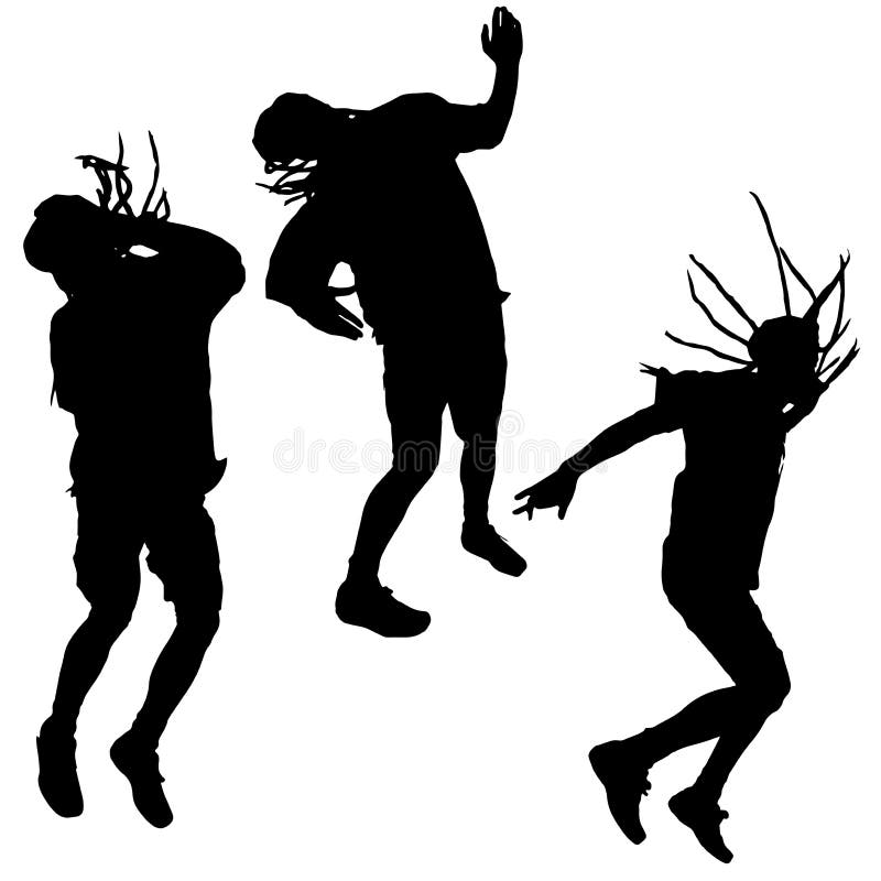 Dreadlocks Dancing Stock Illustrations – 39 Dreadlocks Dancing Stock ...