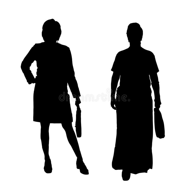 Old Woman Silhouette Stock Illustrations – 14,655 Old Woman Silhouette ...