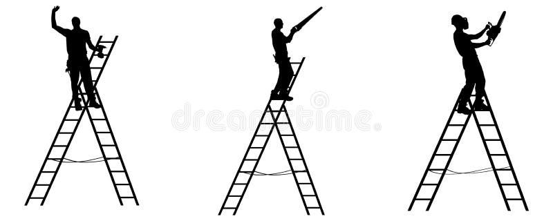 Vector Set of Unskilled Construction and Maintenance Workers. Stock ...