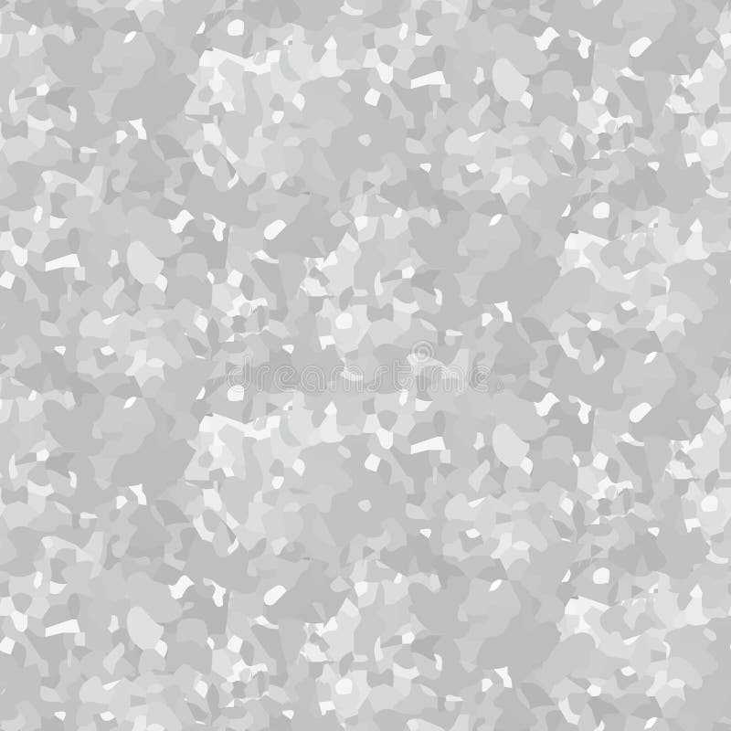 Vector Silver Glitter Sand Seamless Background. Stock Vector ...