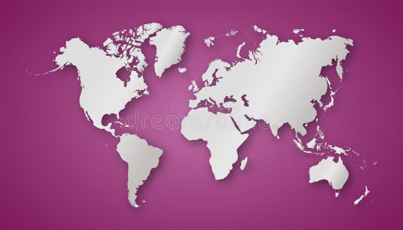 Pink World Map Countries Stock Illustrations – 526 Pink World Map ...