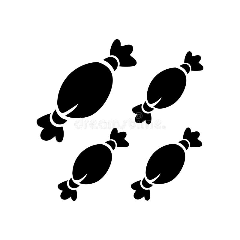 Vector of simple candy, stock vector. Illustration of celebration ...