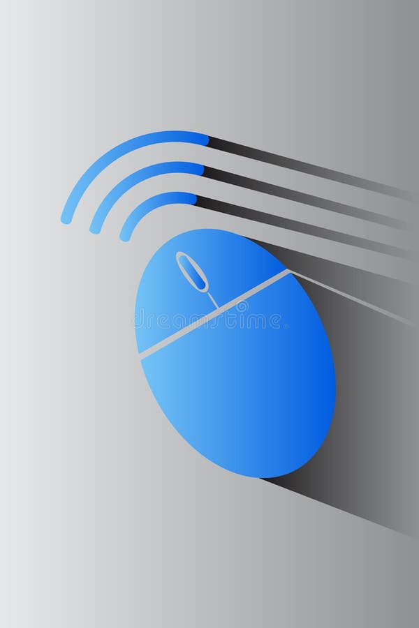 Vector Simple of Computer Mouse Stock Vector - Illustration of simple ...