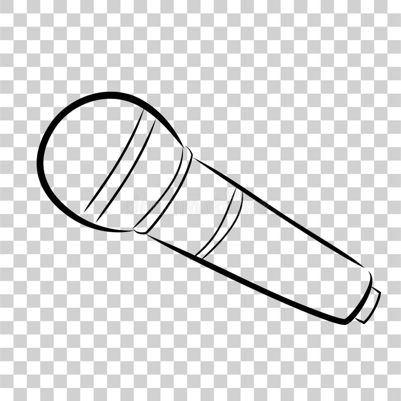 Podcast Microphone Transparent Stock Illustrations – 152 Podcast ...