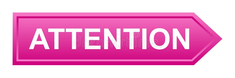 Attention Caution Warning Button Stock Vector - Illustration of ...