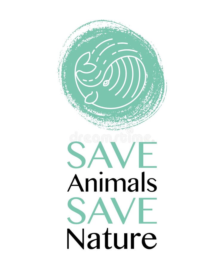 Save Animals Symbol of Rescuing Pets Symbolic Image Stock Vector ...