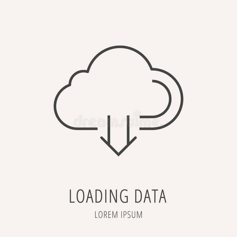 Loading Data Window With Progress Bar On White Background. Stock Vector ... Loading Data Window With Progress Bar On White Background. Stock Vector ...